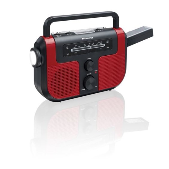 Weather Band Radio w/Solar Panel, USB & Dynamo Hand Crank | Choose-Your ...