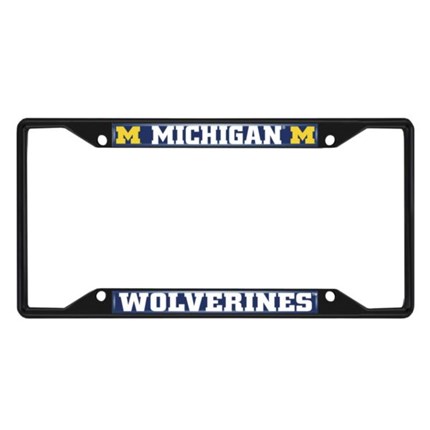 Michigan Wolverines License Plate Frame - Black | Choose-Your-Gift