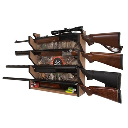 4-Gun Horizontal Wall Storage Rack - Camo/REALTREE | Choose-Your-Gift