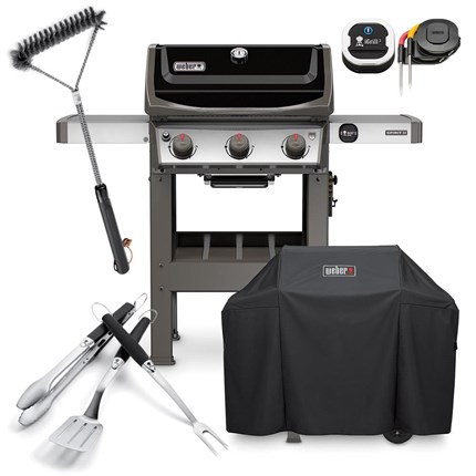 KIT Spirit II E310 LP w/ Ultimate Accy Pack - Blk | Choose-Your-Gift